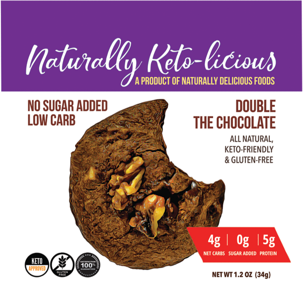 Double The Chocolate (One Dozen) – Naturally Delicious Foods